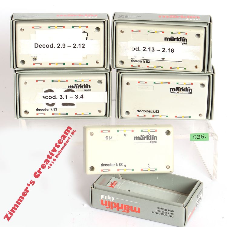 5 Märklin Decoder K 83, OVP, 6083 | Kaufen auf Ricardo
