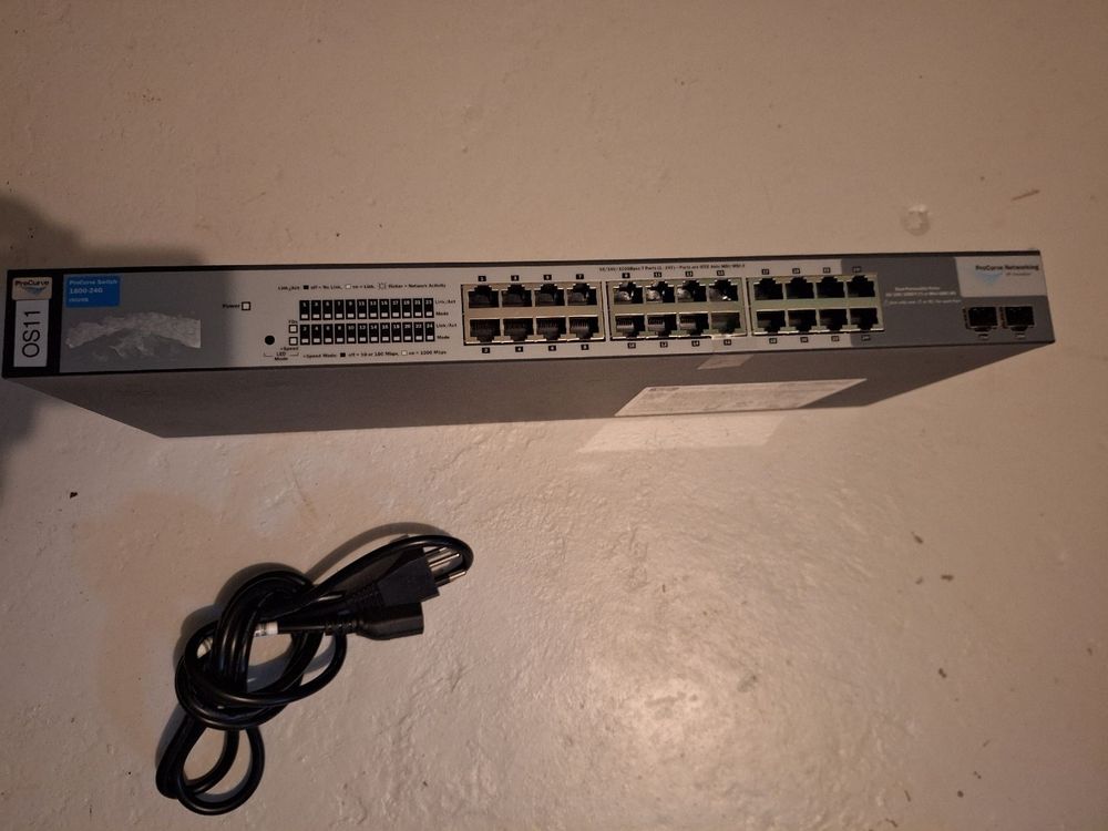 HP ProCurve Switch 1800-24G, J9028B (Gebraucht) in Goldach für CHF 5 ...