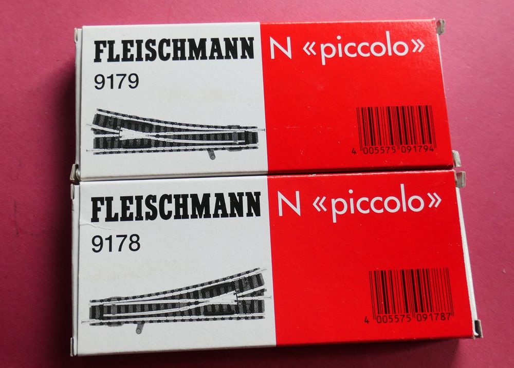 2 Fleischmann Weiche links und rechts, aus Rückbau | Kaufen auf Ricardo
