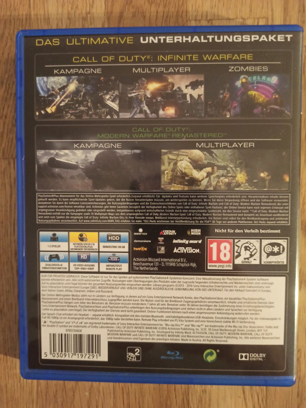 Call of Duty Infinite Warfare - Legacy Edition PS4 / PS5 (Gebraucht) in ...