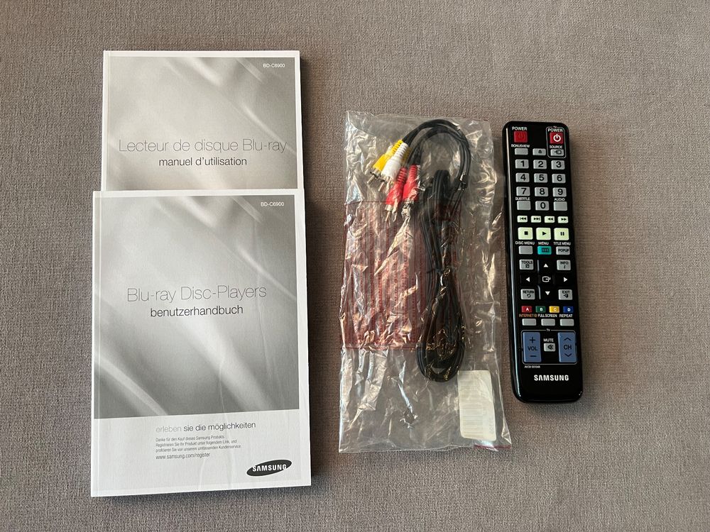 Samsung Blu-ray Disc / DVD Player, 3D, BD-C6900 (Gebraucht) in Lenzburg ...