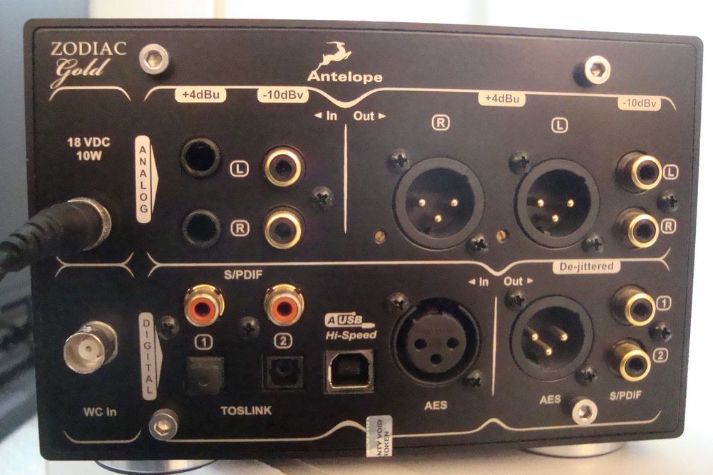 Antelope ZODIAC Gold High-End DAC / Preamp | Kaufen auf Ricardo