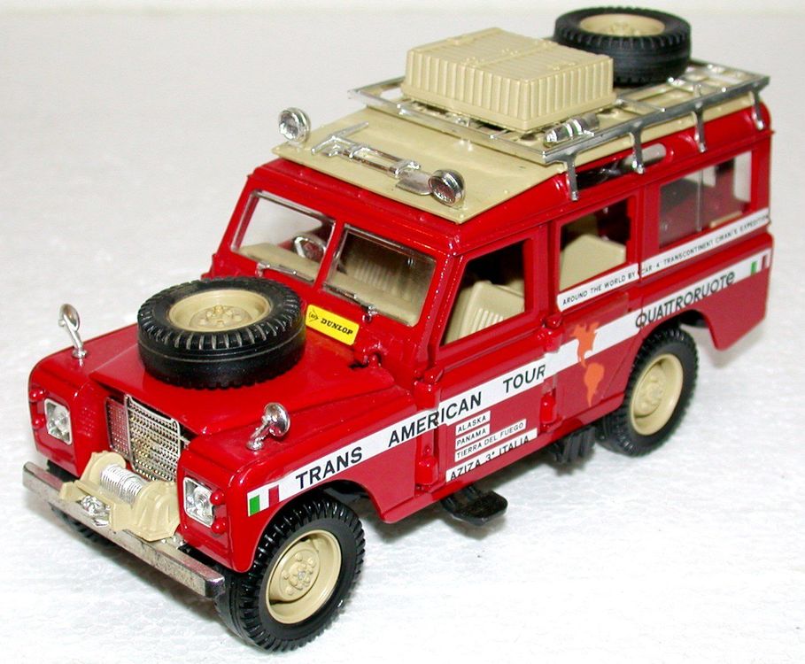 Land-Rover ʺTrans American Tourʺ POLISTIL 1:25 (Neu (gemäss ...