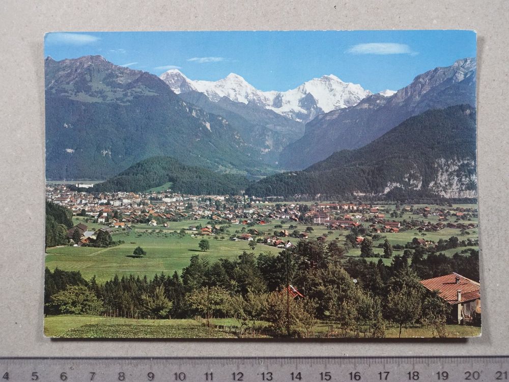Interlaken Unterseen, Eiger, Mönch, Jungfrau (Gebraucht) in Lenzburg für CHF 2 – mit Lieferung ...