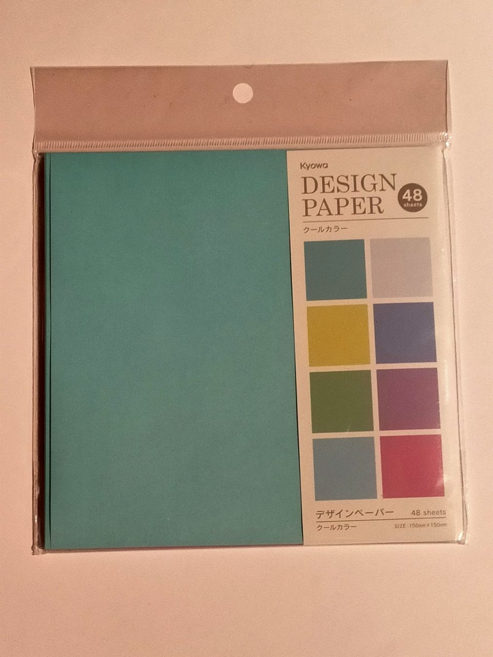 Origami Papier aus Japan, 15x15cm, 48 Stück (Neu und originalverpackt ...