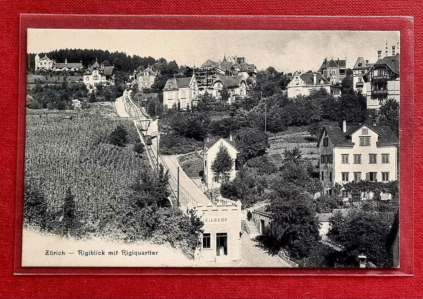 Zürich - Rigiquartier - Standseilbahn mit Tal-Station (Gebraucht) in ...
