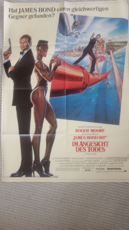 James Bond 007 - Im Angesicht des Todes Filmplakat (Gebraucht) in Belp für CHF 15 – mit ...