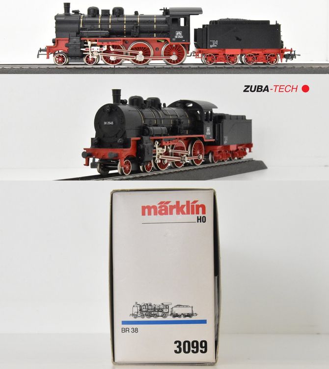 Märklin 3099 Dampflok BR 38 DB H0 WS Digital mit OVP (Gebraucht) in St. Gallen für CHF 46 – mit ...