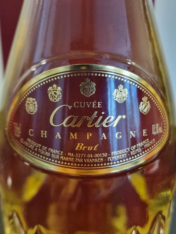 Original Cartier Cuvée Champagne Brut 75cl (Neu und originalverpackt ...