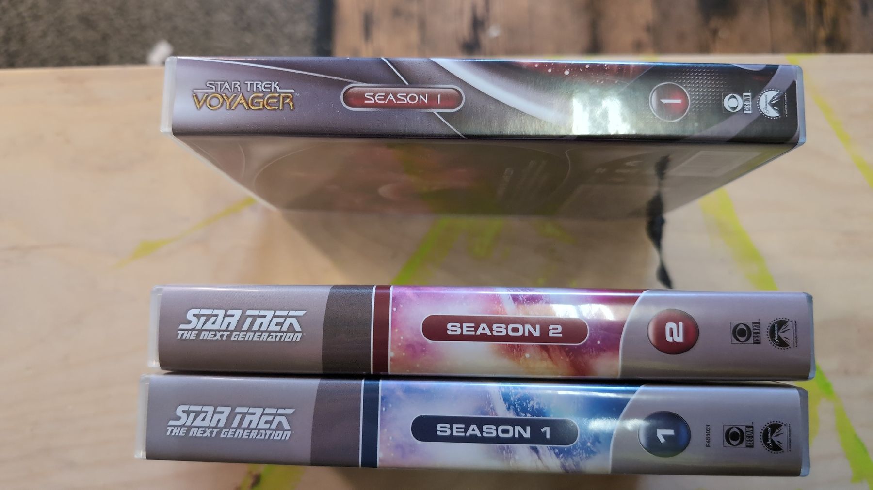 Star Trek DVD Box: Voyager Season 1 & TNG 1+2 Top! (Neu (gemäss ...