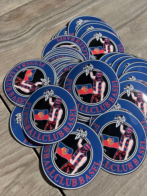 FC Basel Sticker 50 Stück (Neu (gemäss Beschreibung)) in Laufenburg für ...