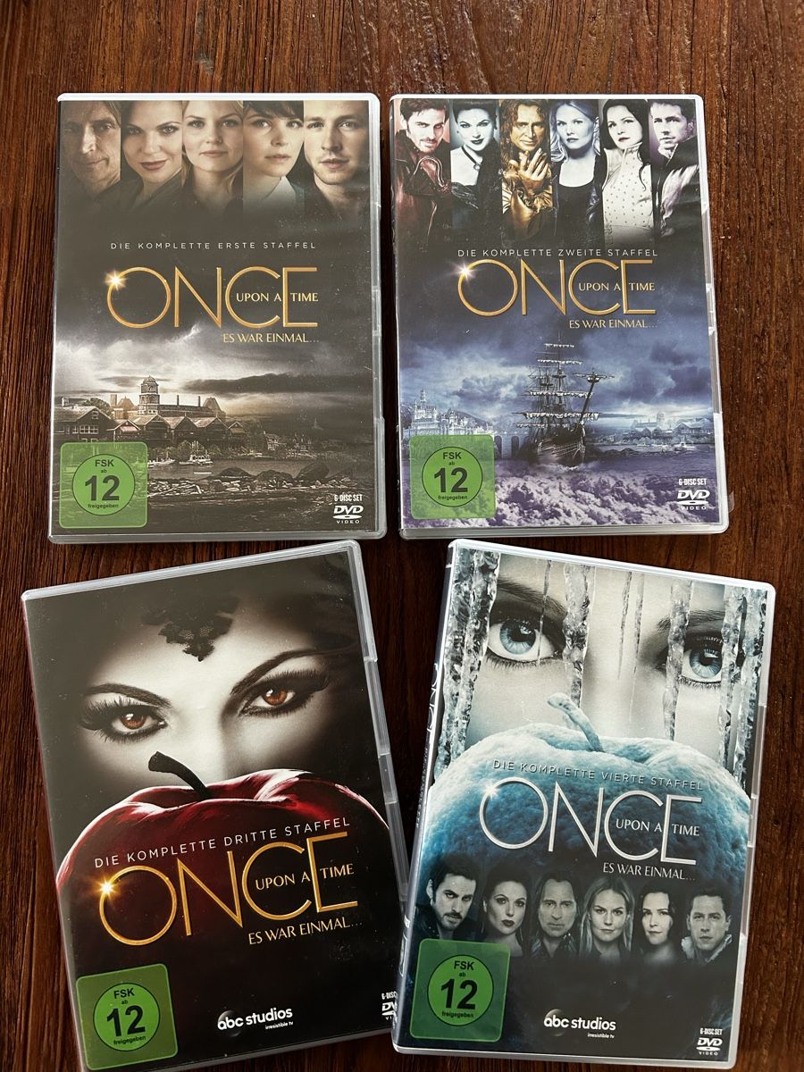 Once Upon a Time - Staffeln 1-4 - Komplette DVDs! (Neu (gemäss ...