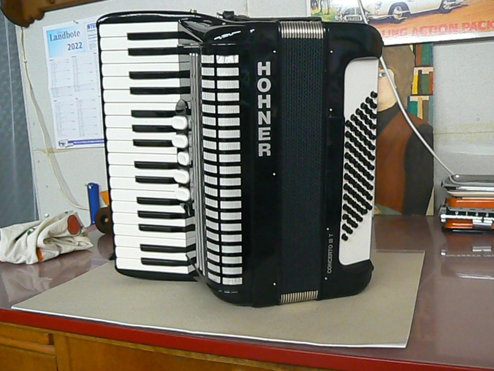 Handorgel Hohner Concerto lll T | Kaufen auf Ricardo
