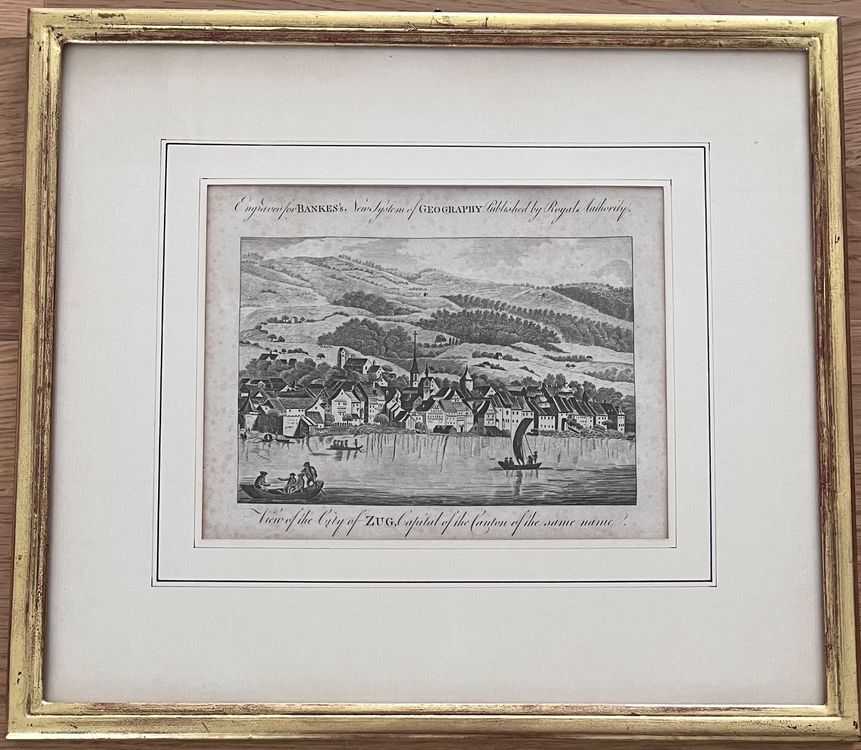 Zug Kupferstich Englisch 1756 (Gebraucht) in Root für CHF 10 – mit Lieferung auf Ricardo kaufen