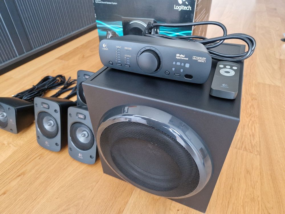 Logitech z906 - 5.1 Surround Sound System/ Home Cinema (Gebraucht) in Sursee für CHF 99 – mit ...