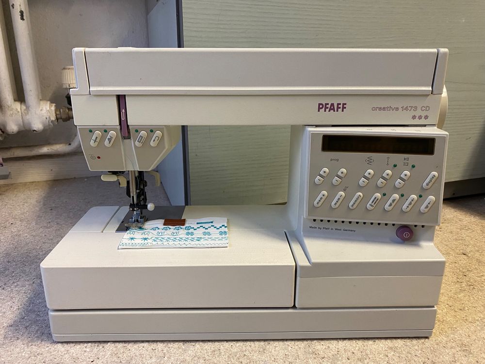 Nähmaschine PFAFF creative 1473 ab Service, mit IDT, ab 1.-- (Gebraucht ...