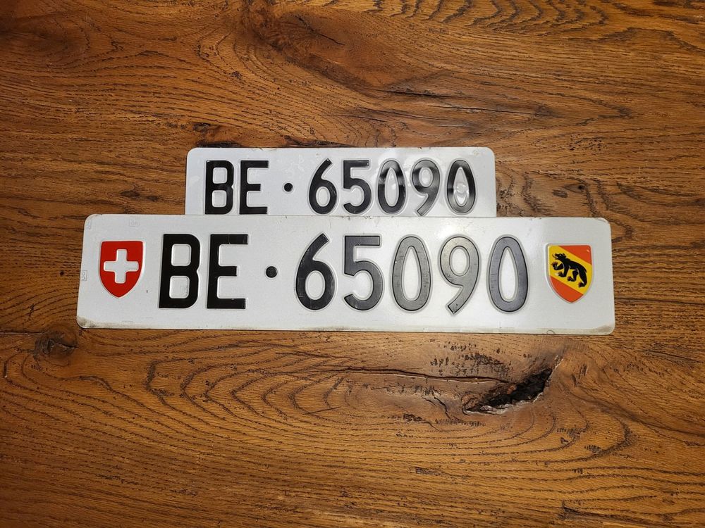 Autonummer Kontrollschild BE 65090 (Gebraucht) in Gwatt (Thun) für CHF ...