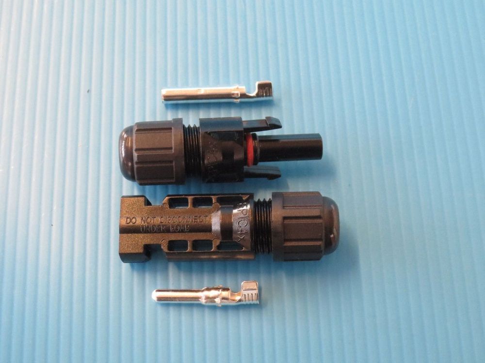 EPIC Solar Stecker Set MC4 4-6mm2 für hohe 1000V und 30A (Neu und originalverpackt) in Sulz LU ...