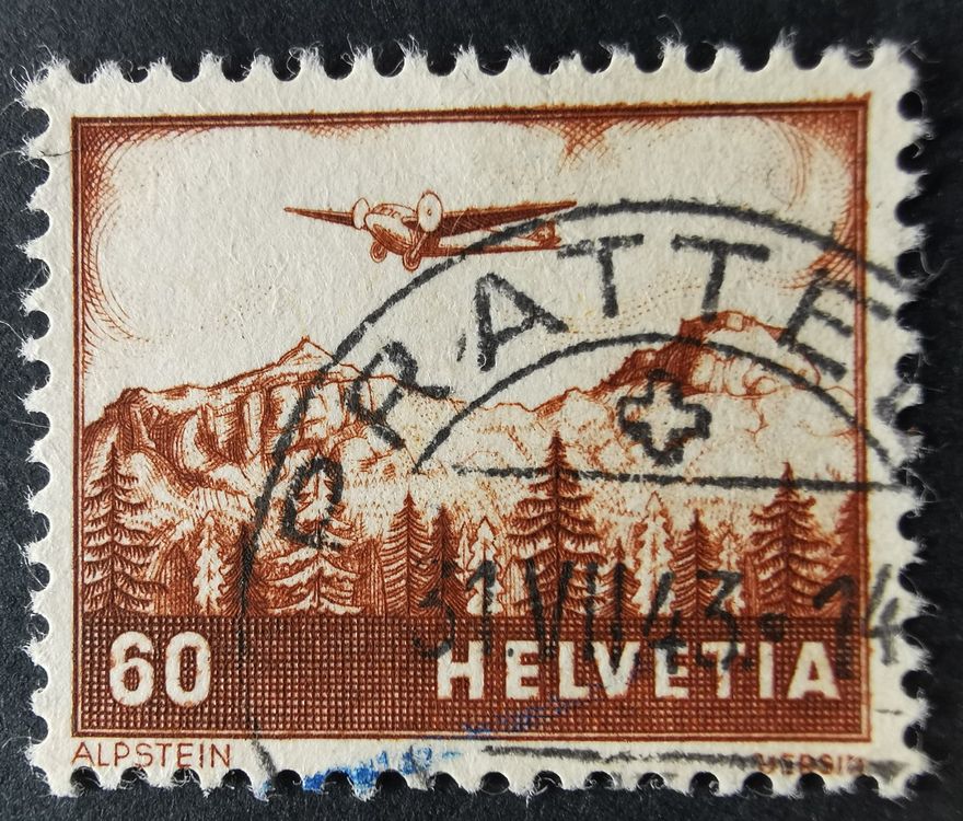 TR99 Timbre Suisse Oblitère 1943 (Gebraucht) in Cousset für CHF 0.6 – mit Lieferung auf Ricardo ...