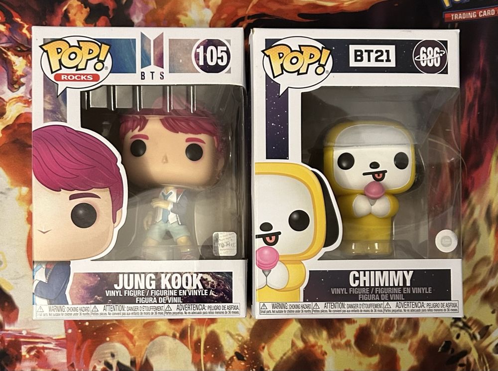 Figurines Funko Pop BTS Jung Kook + Chimmy BT21 Neuves (Neu (gemäss Beschreibung)) in Carouge GE ...