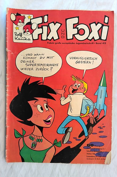 Fix und Foxi Comic Heft Nr. 415, 1963 ab Fr. 1.- (Gebraucht) in Bellach ...