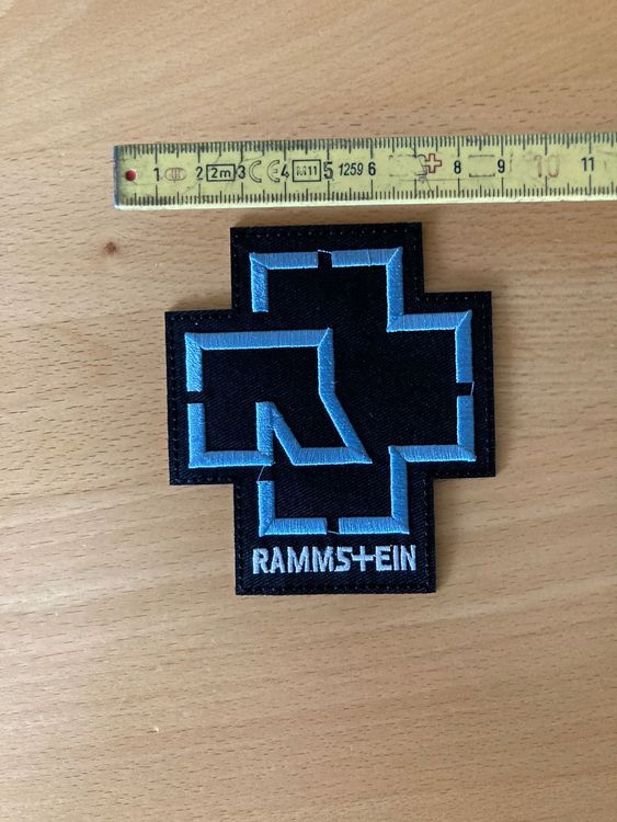 Rammstein Patch Sticker Aufnäher Metal Rock Band 4 | Kaufen auf Ricardo