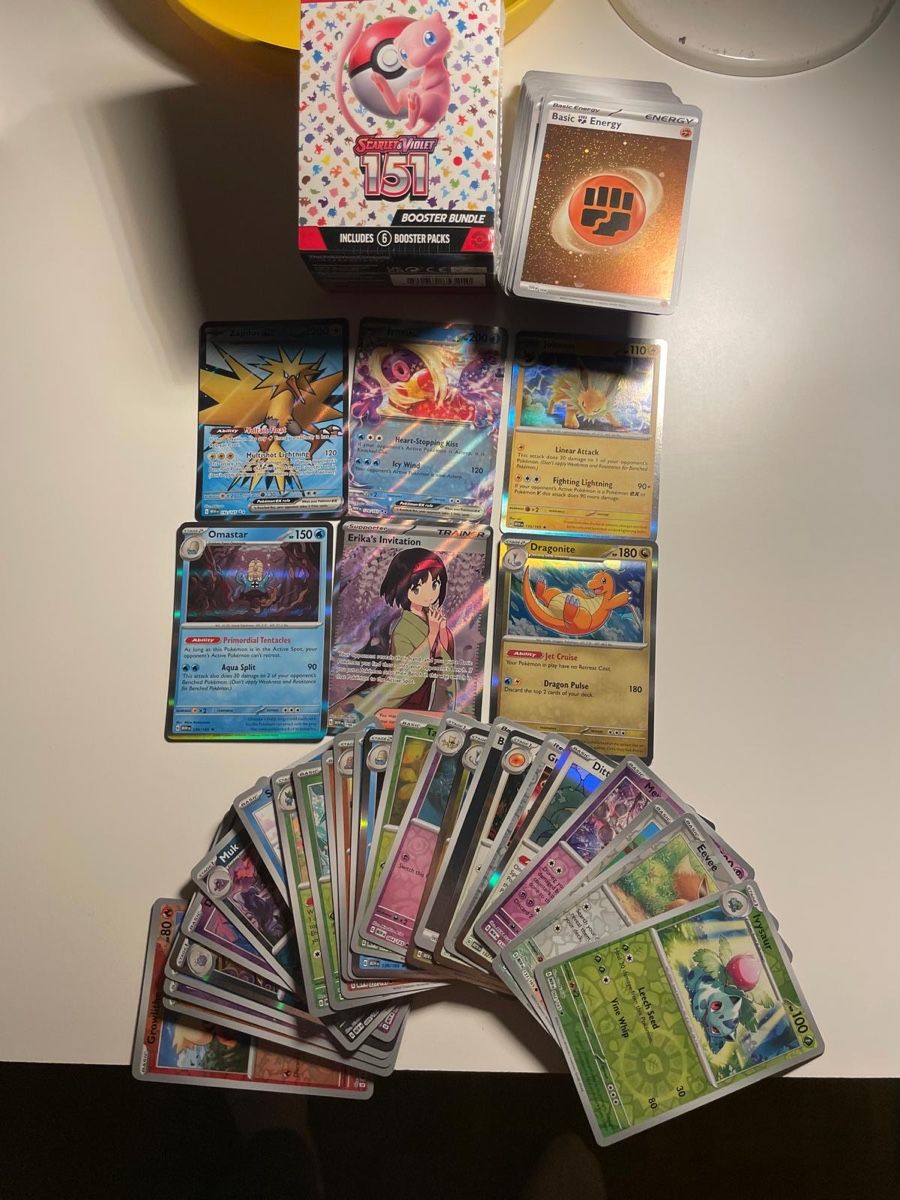 Pokémon Karten Bulk – Pokémon 151 (ENG) – Mint / Booste (Neu (gemäss ...