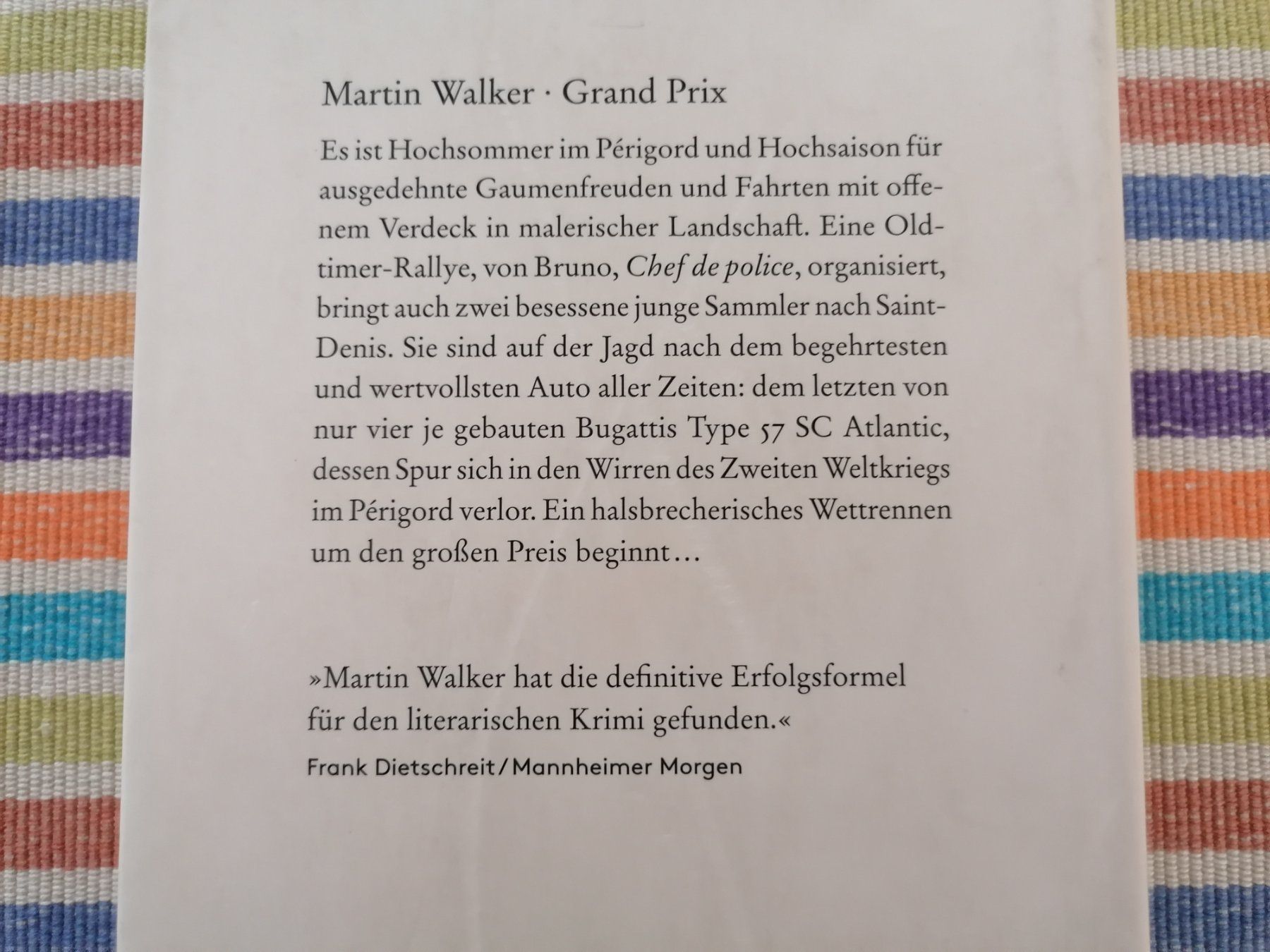 Martin Walker💥🌞 Grand Prix - Bruno Chef de police (Gebraucht) in ...