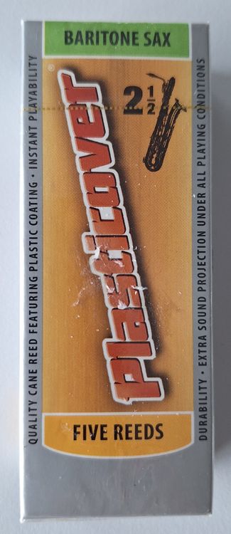 Rico Plasticover Baritone Sax Blätter Reeds 2.5 ungeöffnet (Neu und ...