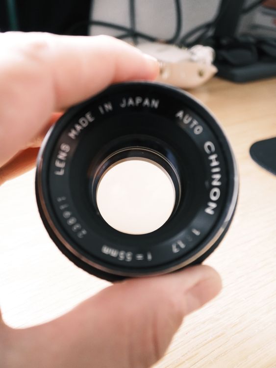 Auto Chinon 55mm f/1.7 M42 Screw-Mount Lens – Japan (Gebraucht) in ...
