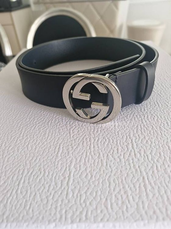 Komplett neu! Original Gucci Gürtel dunkelblau 95 cm | Kaufen auf Ricardo