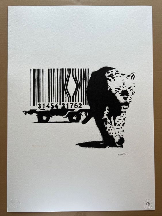 Banksy : Barcode 28/150 | Kaufen auf Ricardo