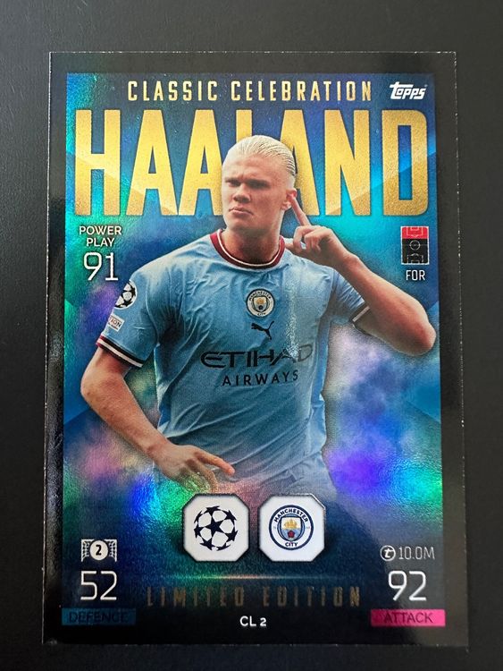 Erling Haaland - LIMITED EDITION CLASSIC CELEBRATION 22/23 | Kaufen auf ...