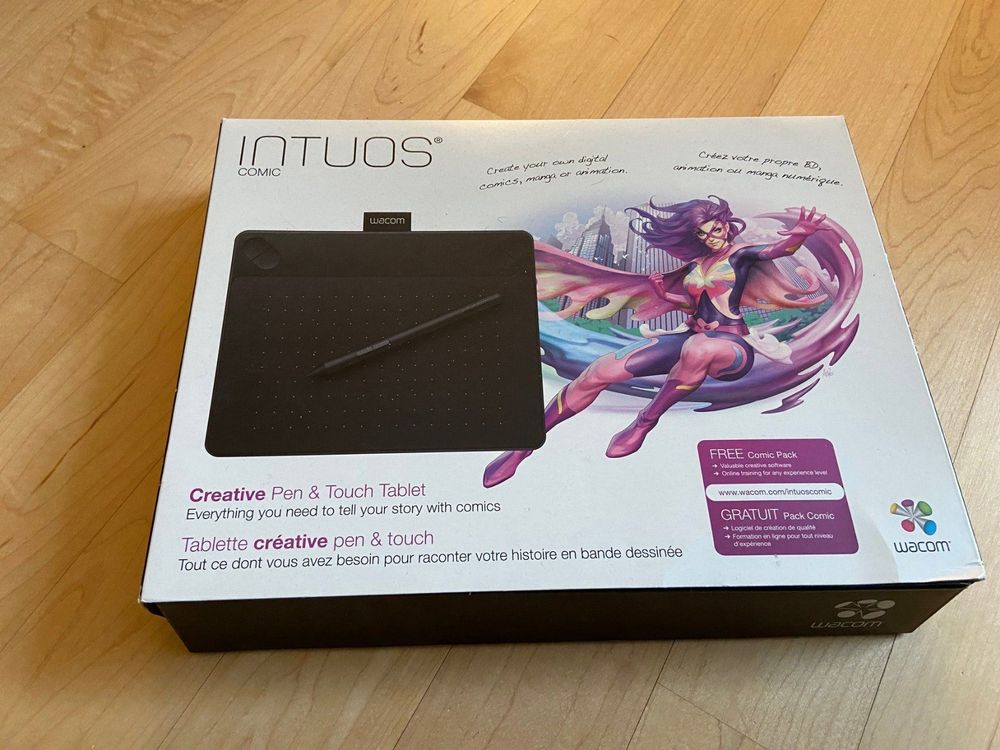Wacom Intuos comic tablet mit Stift | Kaufen auf Ricardo