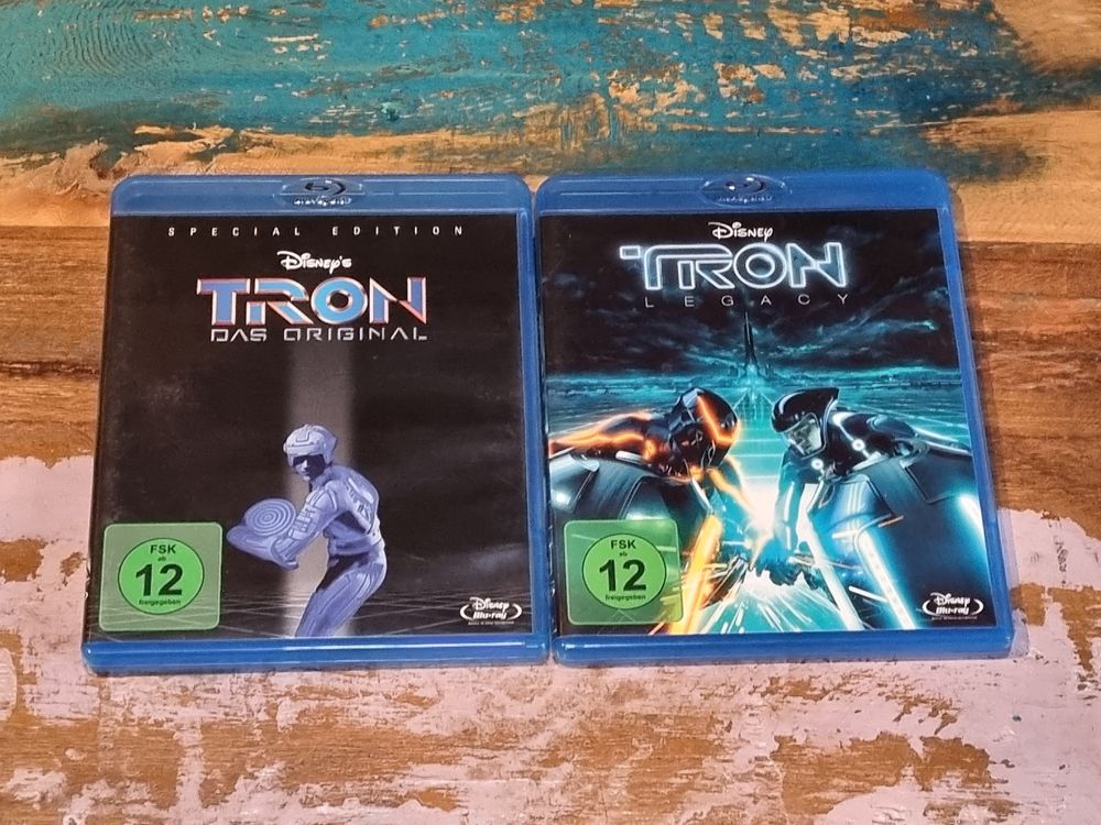 Tron 1 & 2, 2x Blu Ray, Sci Fi klassiker (Gebraucht) in Winterthur für CHF 24.9 – mit Lieferung ...