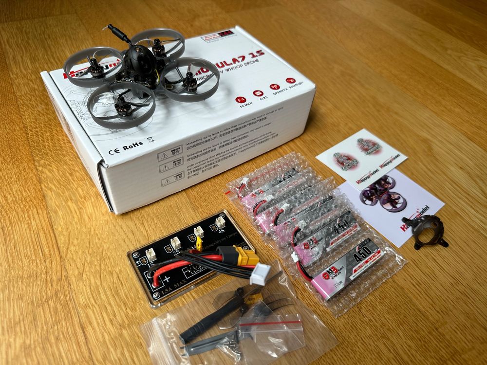 Happymodel Mobula 7 1s ExpressLRS ELRS FPV drone tinywhoop (Neu (gemäss ...