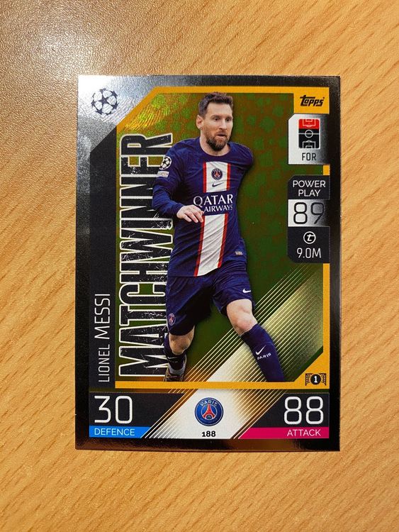 Topps Spezial Lionel Messi PSG (Neu (gemäss Beschreibung)) in oberrüti ...