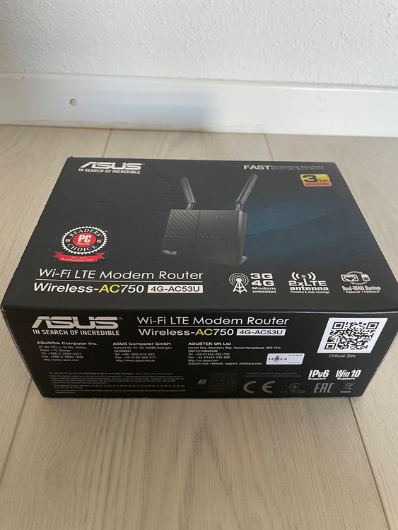 Asus 4G Router AC 750 (Gebraucht) in Baar für CHF 9 – mit Lieferung auf ...