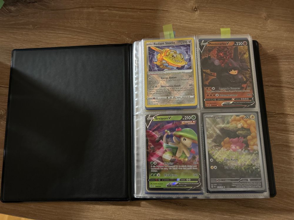 Pokemon 80 Karten Mini Sammlung im Portfolio Alt bis Neu | Acheter sur ...