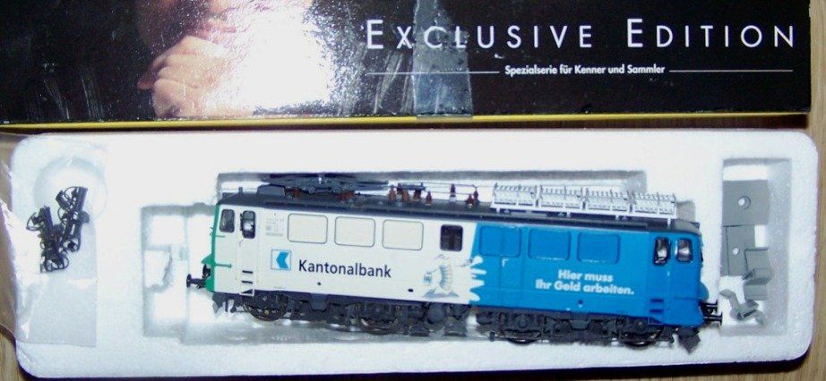 Brawa H0 0205.1 SOB Kantonalbank-Lok Ae 477 der Lookop, DC (Gebraucht ...