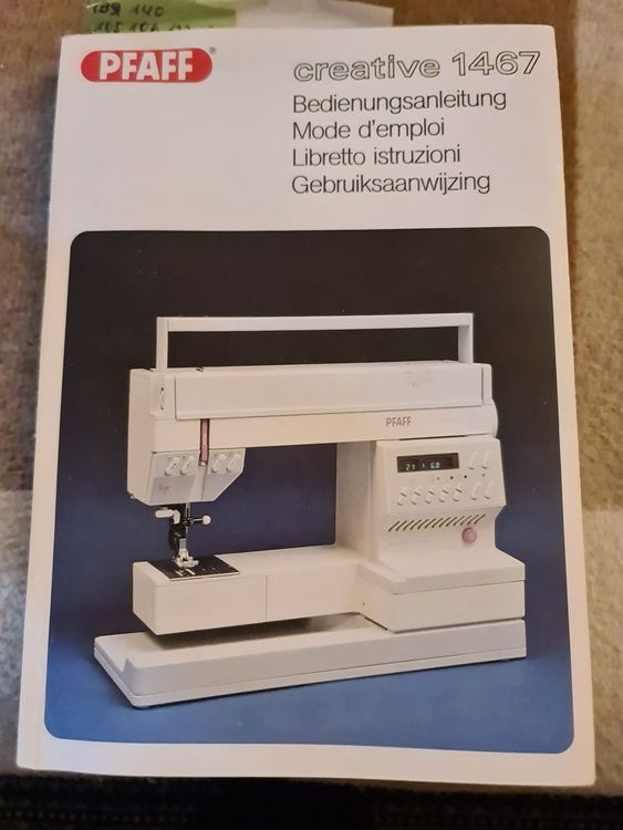 Nähmaschine PFAFF CREATIVE 1467 (Gebraucht) in Zürich für CHF 400 – nur ...