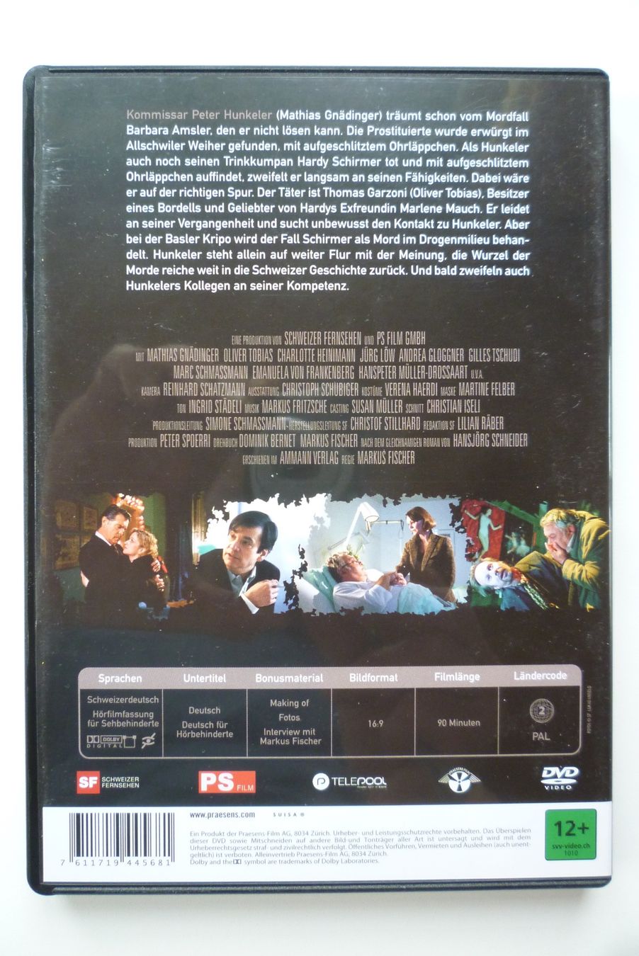 Hunkeler Box - 4 Schweizer Filme Mathias Gnädinger - Basel (Gebraucht ...