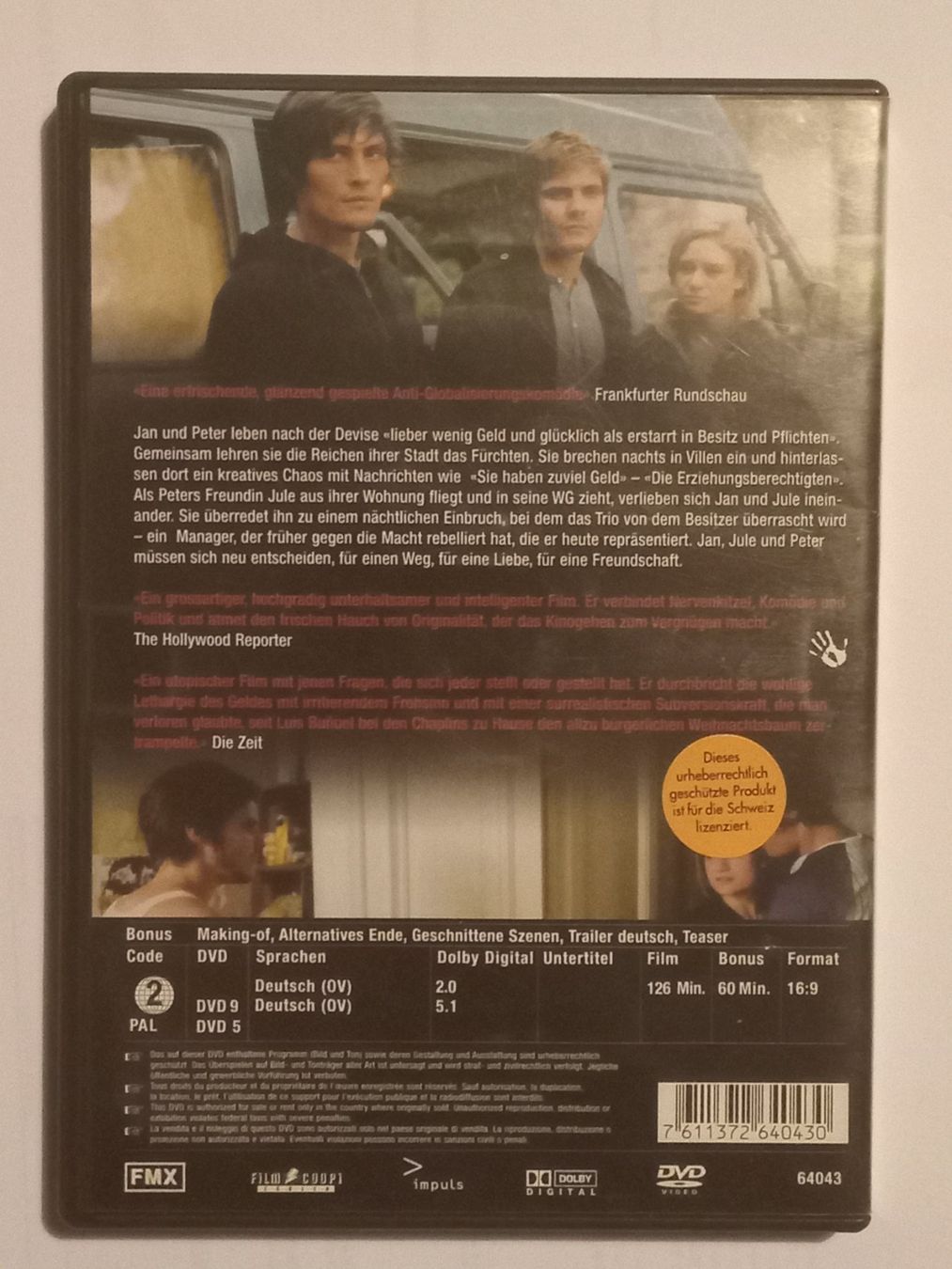 B2 DVD - DIE FETTEN JAHRE SIND VORBEI (2 DVD's) - gebraucht (Gebraucht ...