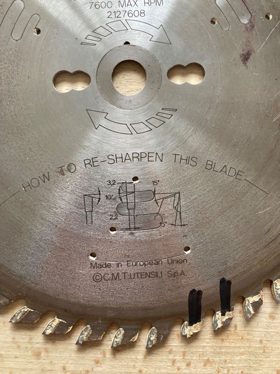 2 Kreissägeblätter DM 250 (1x Hartmetall 48Z, 1x Normal 42Z) | Kaufen ...