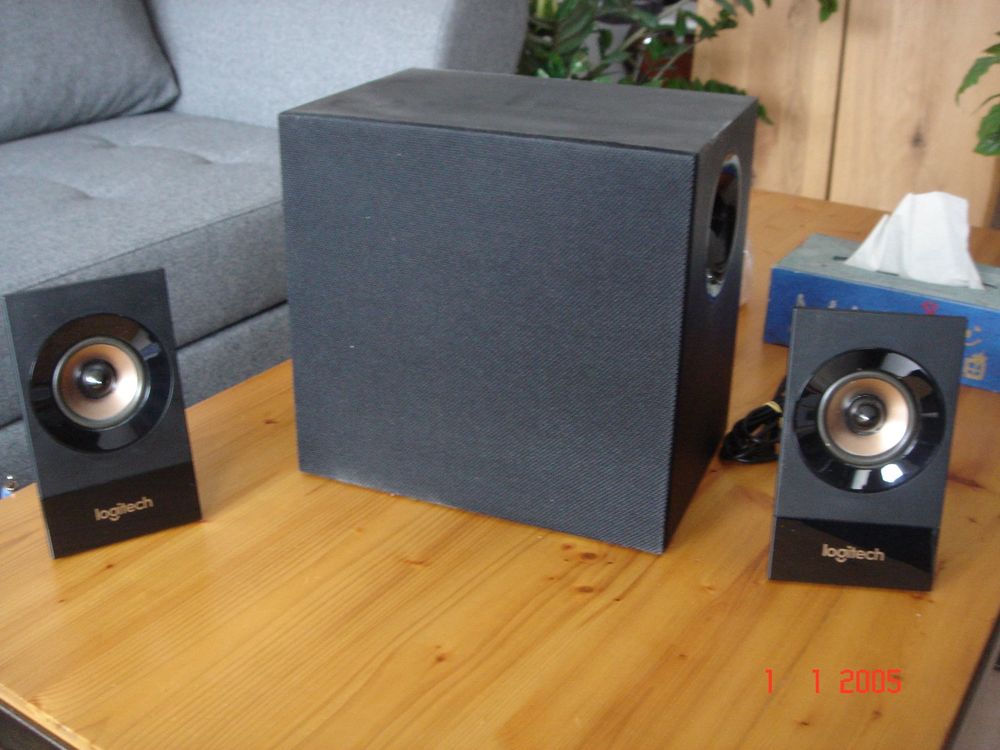 Logitech Lautsprecher System S00150 mit Subwoofer | Acheter sur Ricardo