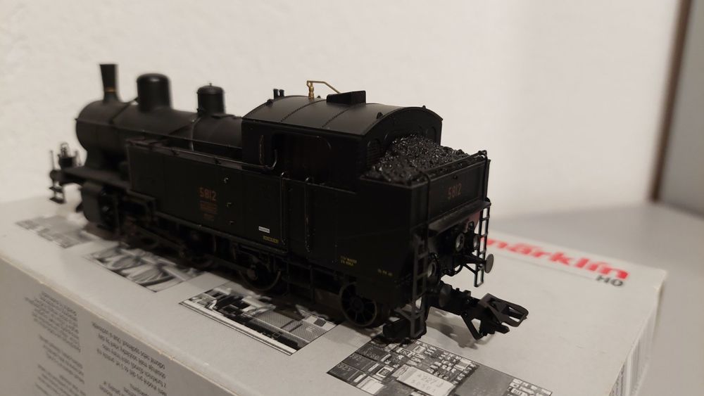 37136 AC Digital mfx Märklin SBB Dampflokmotive Eb 3/5 5812 (Neu ...