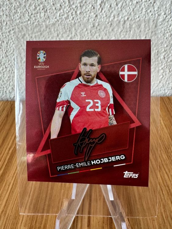 EURO 2024 Sticker DEN SP Pierre-Emile Hojbjerg Signature | Kaufen auf ...