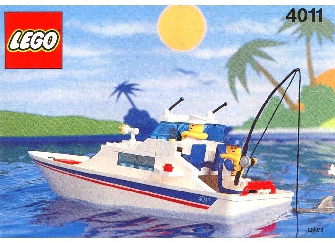Lego 4011 Cabin Cruiser (1991) RAR! Boot schwimmt! | Kaufen auf Ricardo