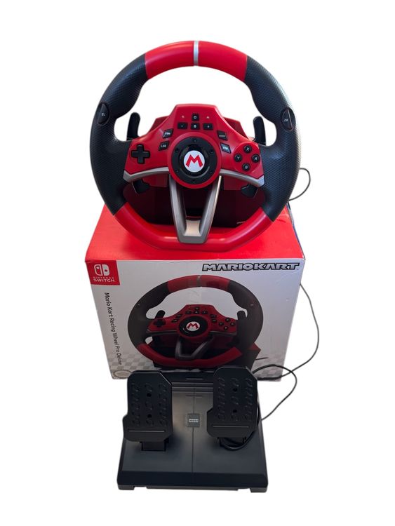 Volant HORI Mario Kart Racing Wheel Pro Deluxe Red | Kaufen auf Ricardo