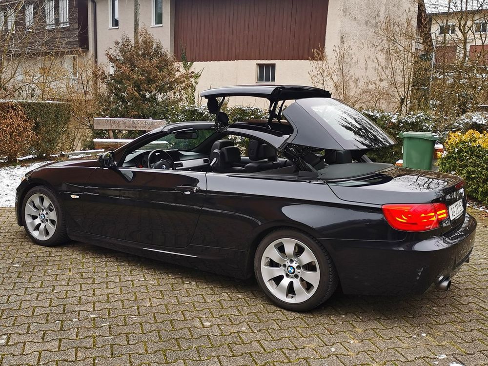 BMW 335i Cabrio E93 schwarz M Sportpaket | Kaufen auf Ricardo